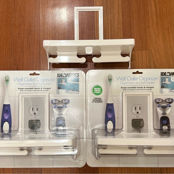 Cell Phones & Accessories | Idea Works Wall Outlet Organizer White Qty ...